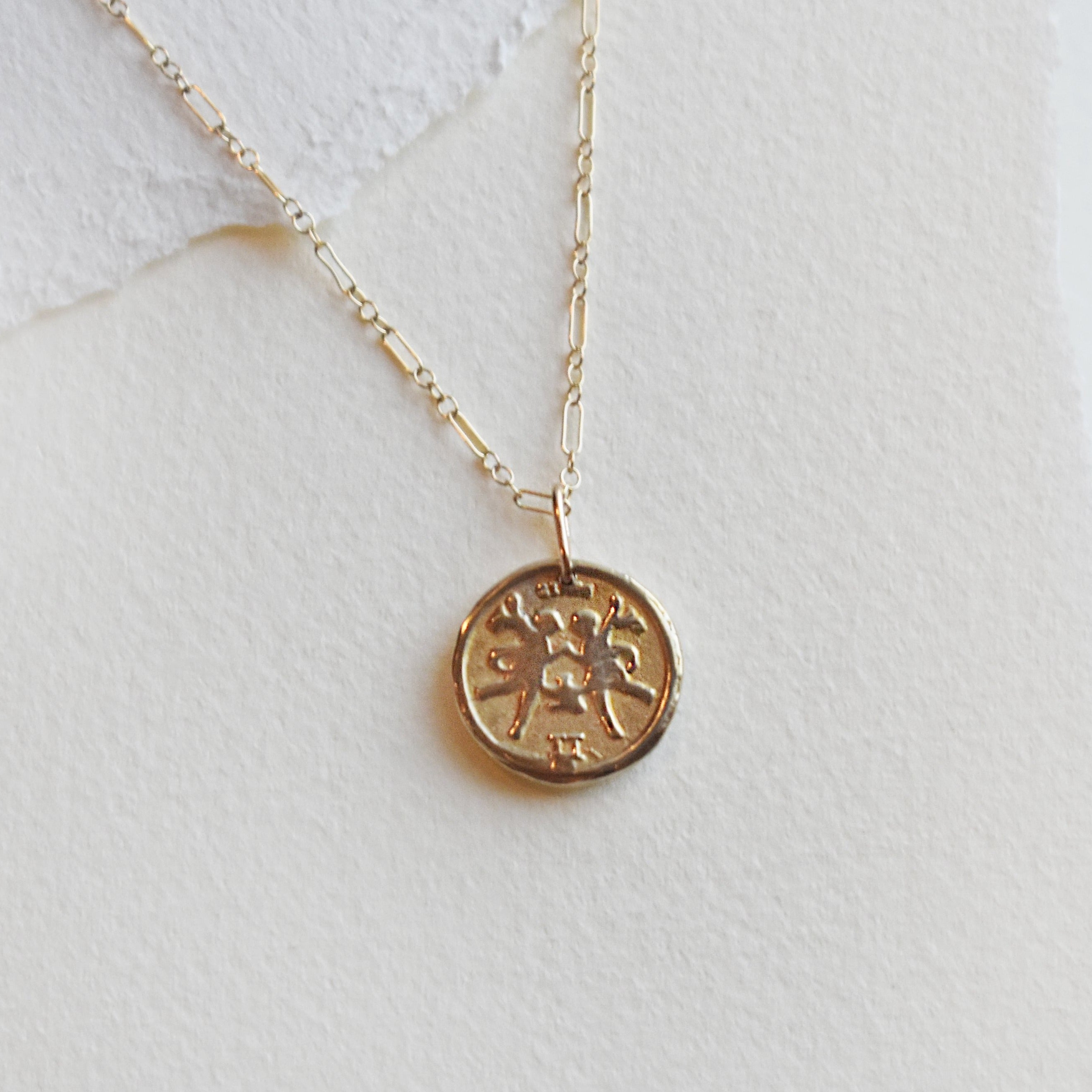 Cora Zodiac Coin Charm Necklace – Alexis Laurel Jewelry